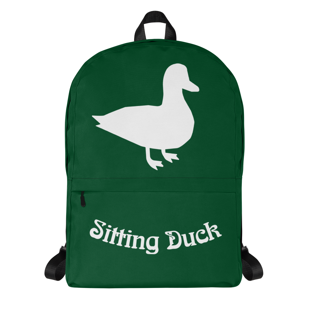 Packs: "Sitting Duck" Medium Backpack – Red Pawn Shop