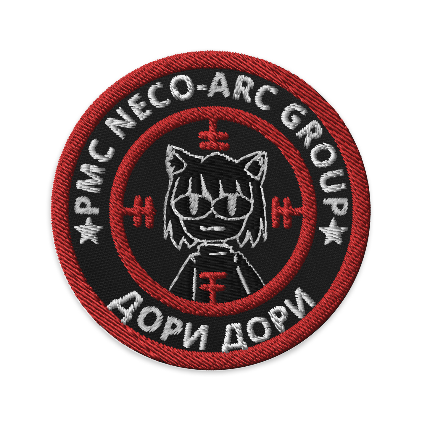 Identity Patches: PMC Neco-Arc Group – Red Pawn Shop