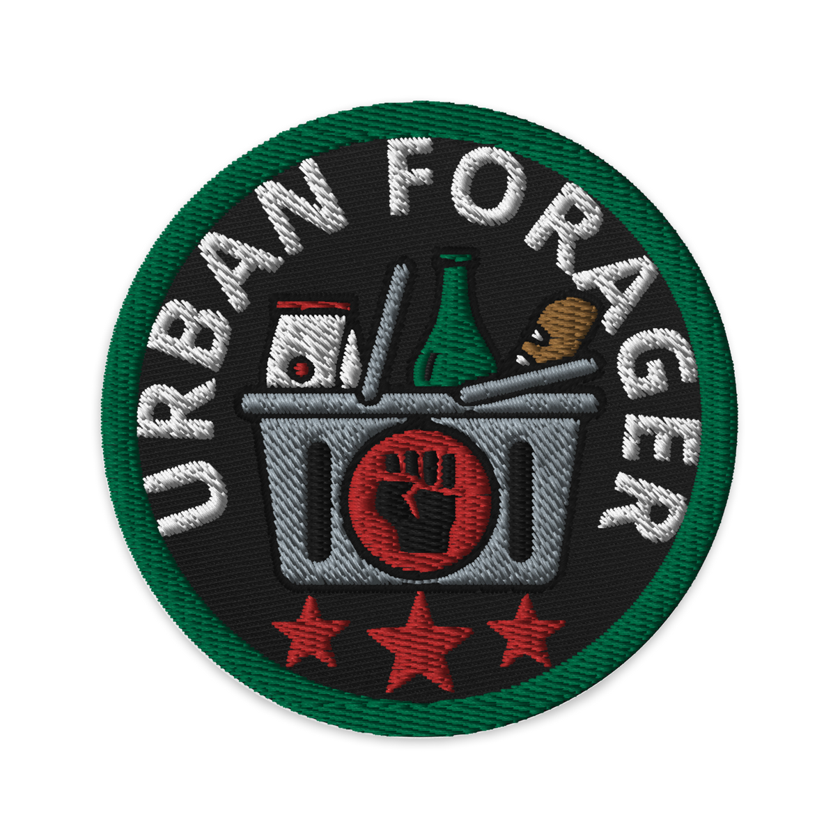 Rebel Patches: Urban Forager – Red Pawn Shop