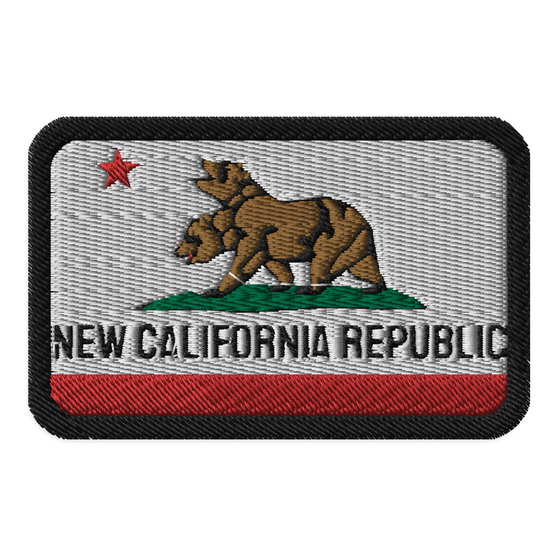 Flag Patches: New California Republic – Red Pawn Shop