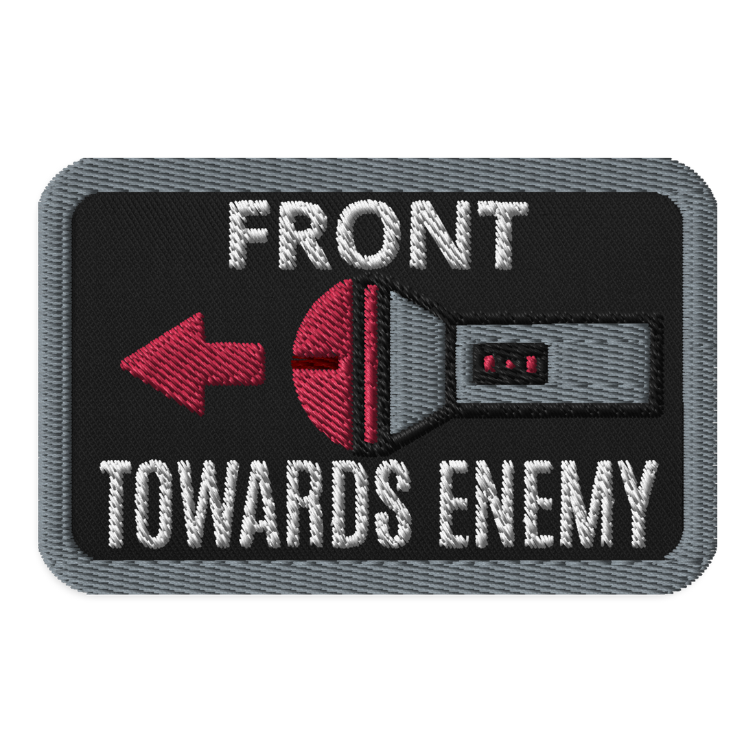 Meme Patches: Front Towards Enemy – Red Pawn Shop