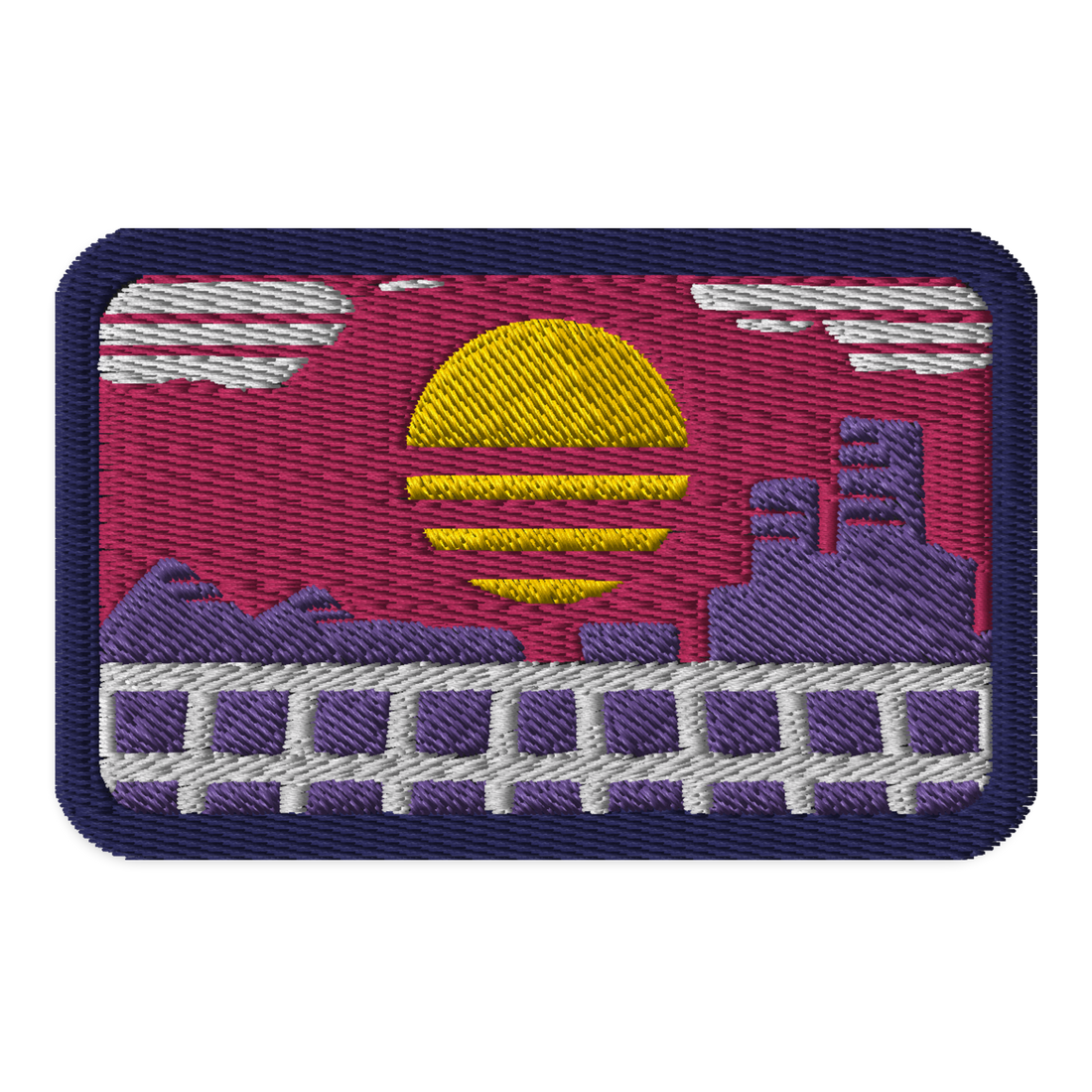 Artsy Patches: Vaporwave Sunset – Red Pawn Shop