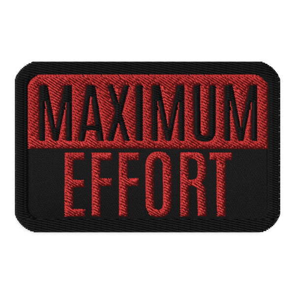 Meme Patches: Maximum Effort – Red Pawn Shop