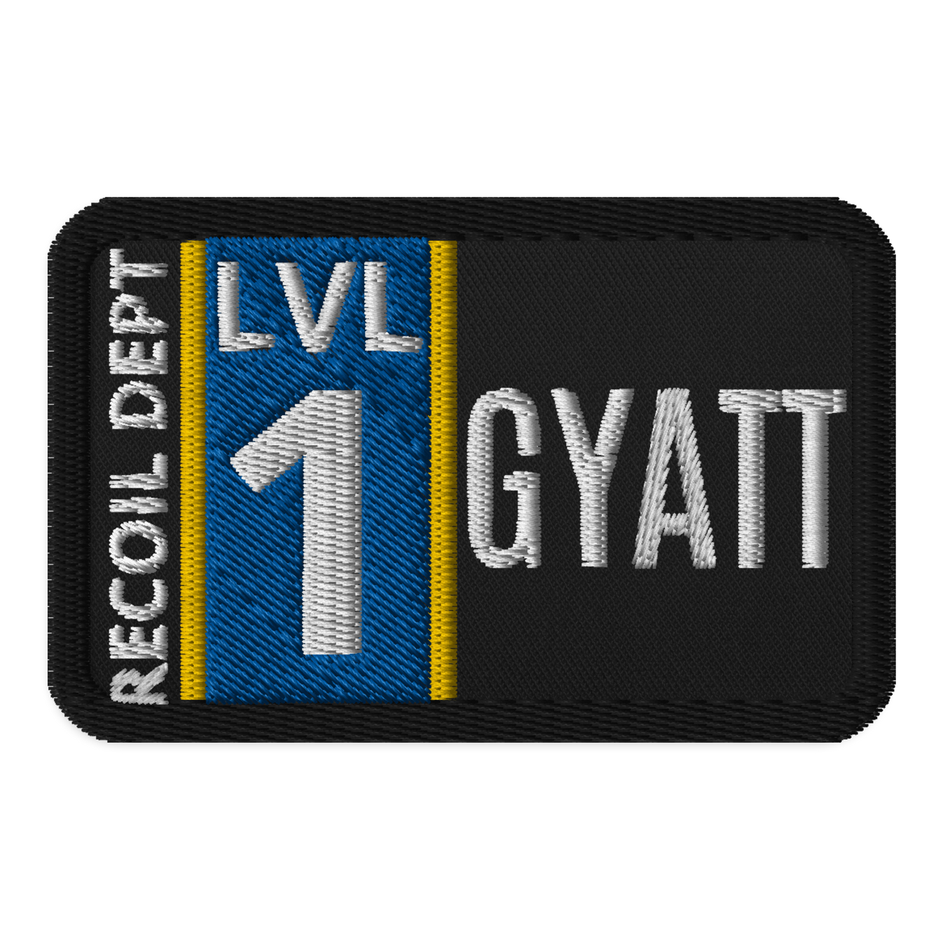 Identity Patches: Level One Gyatt Officer, Department of Recoil – Red ...