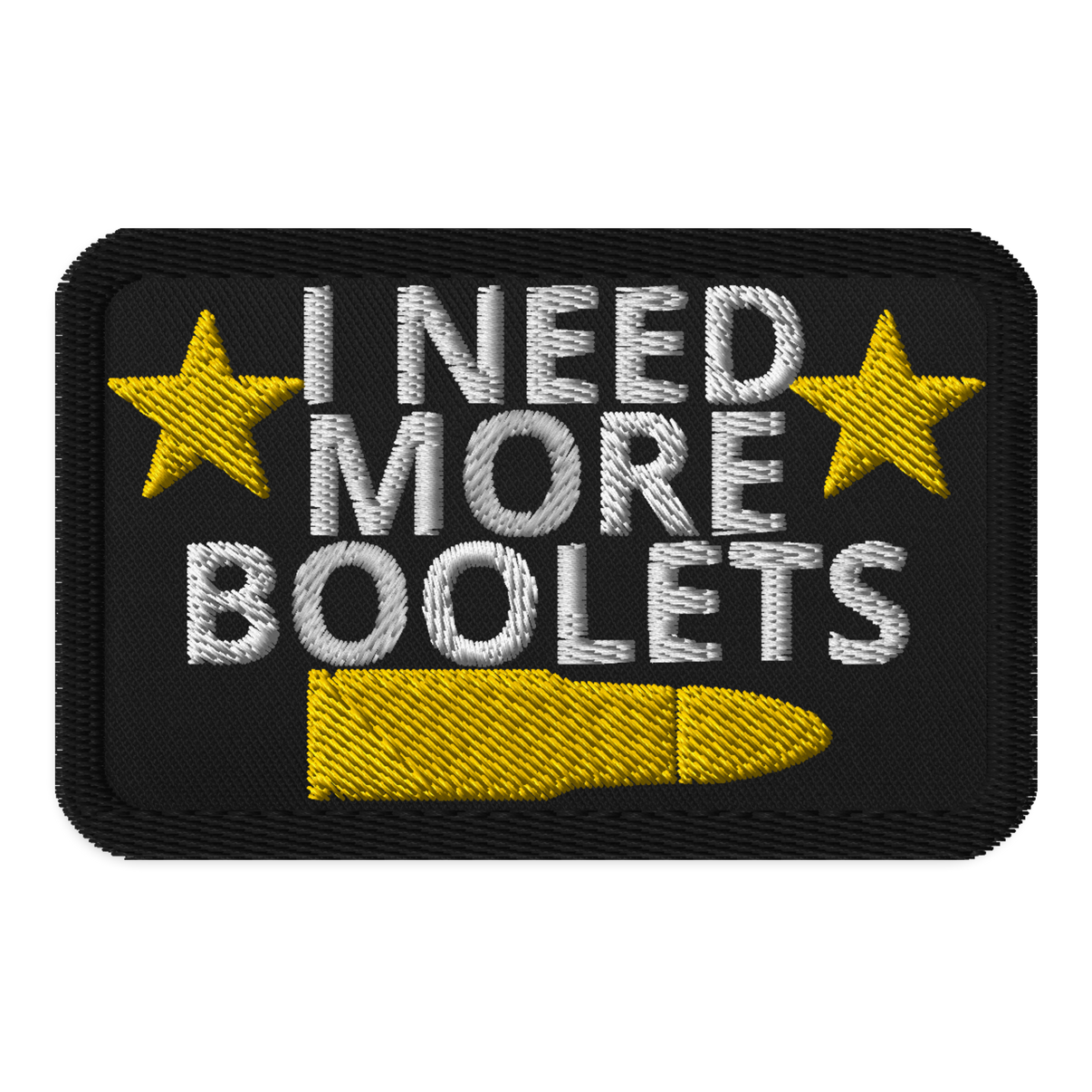 Meme Patches: I Need More Boolets – Red Pawn Shop